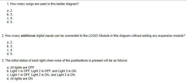 answer only, no explanation required | Chegg.com