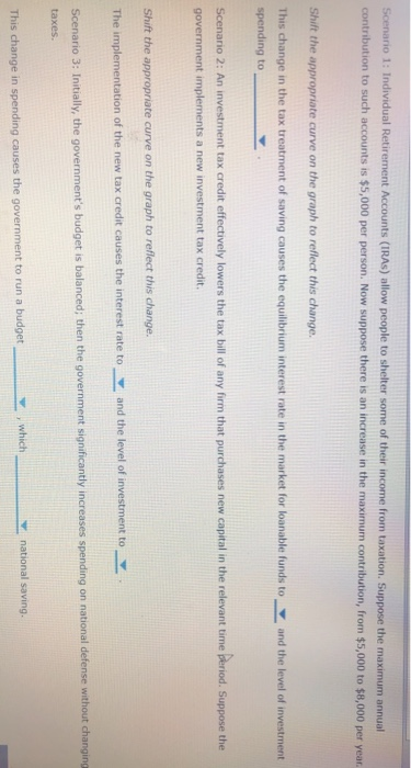 Solved Shift the appropriate curve on the graph to | Chegg.com