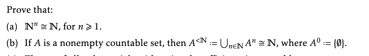 Solved Prove that: (a) NN = IN, for n> 1. (b) If A is a | Chegg.com
