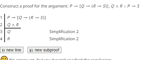 Solved Construct a proof for the argument: | Chegg.com