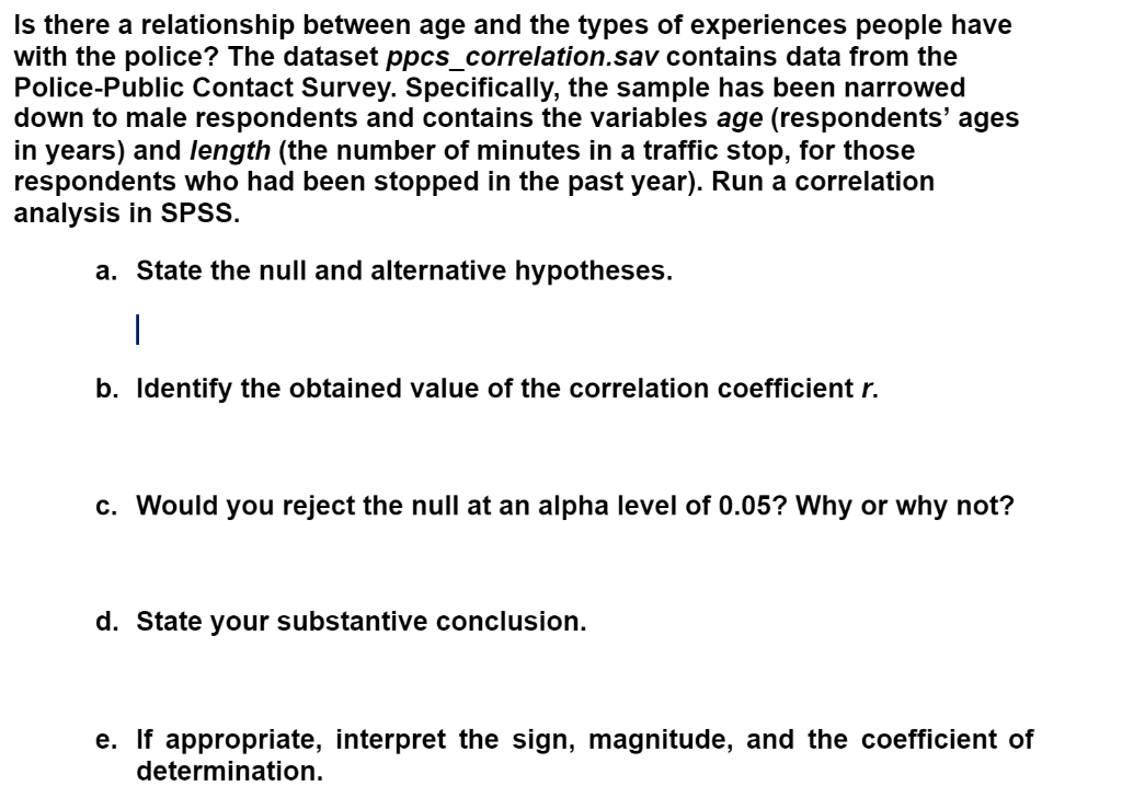 Solved Is there a relationship between age and the types of | Chegg.com