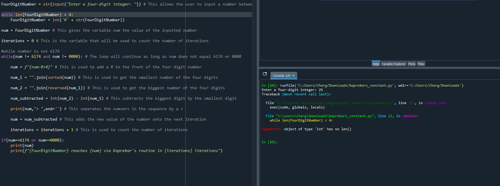 Solved 6174 is known as Kaprekar's Constant | Chegg.com