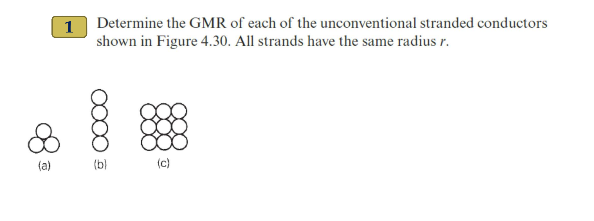 Solved Determine the GMR of each of the unconventional | Chegg.com