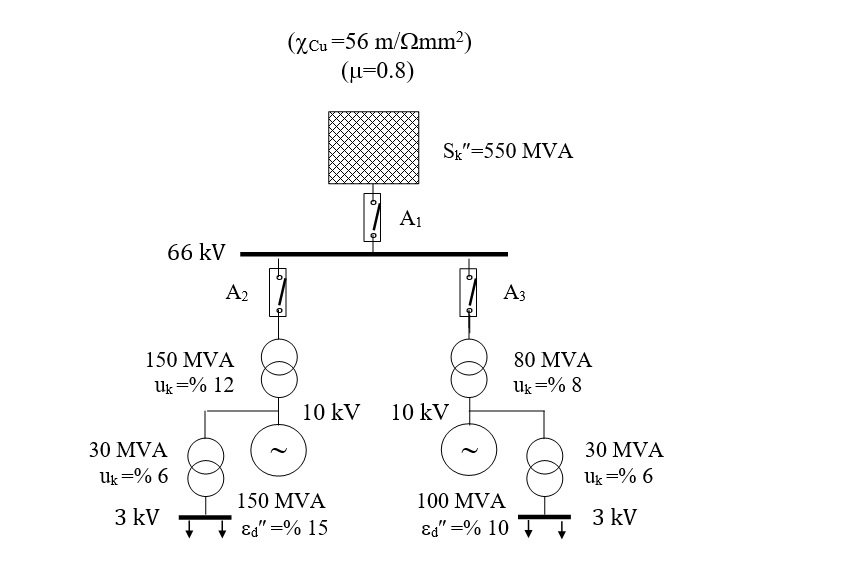 Solved Since copper conductors with a cross section of 50 | Chegg.com