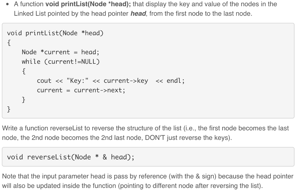 Solved Problem specification Consider the following struct | Chegg.com
