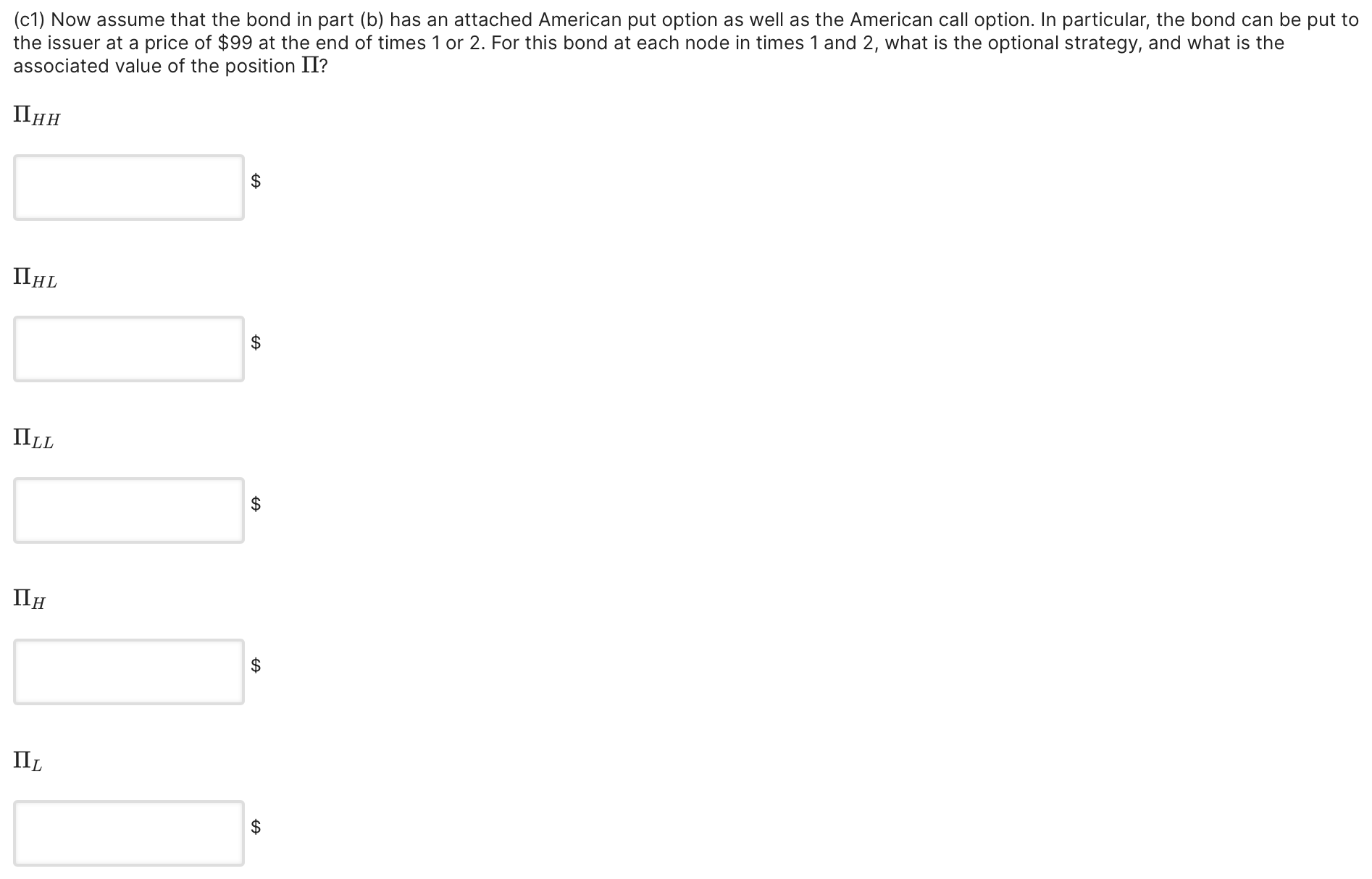 Solved In this question, we ask you to revisit option | Chegg.com