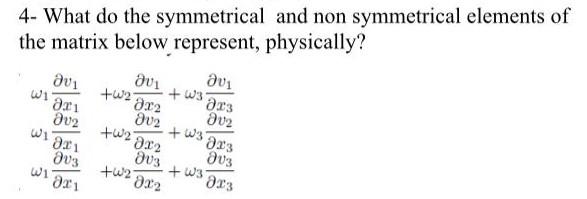 Solved 4- What do the symmetrical and non symmetrical | Chegg.com