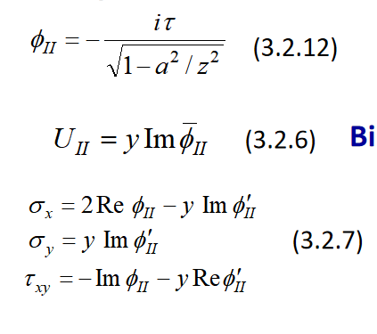 Solved Using Westergaard function (3.2.12) show that the | Chegg.com