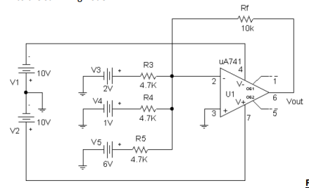 Solved Derive the expression relating V3 and V4 with Vout | Chegg.com