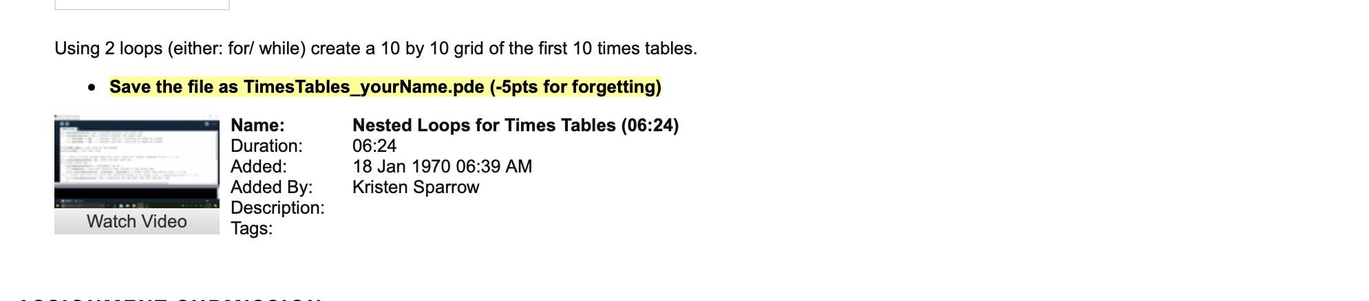 Using 2 loops (either: for/ while) create a 10 by 10 | Chegg.com