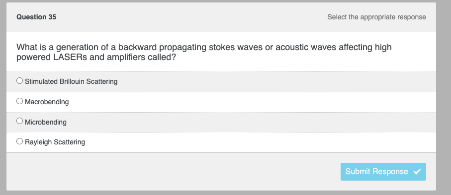 Solved ion 35 Select The Appropriate Response What Is A Chegg