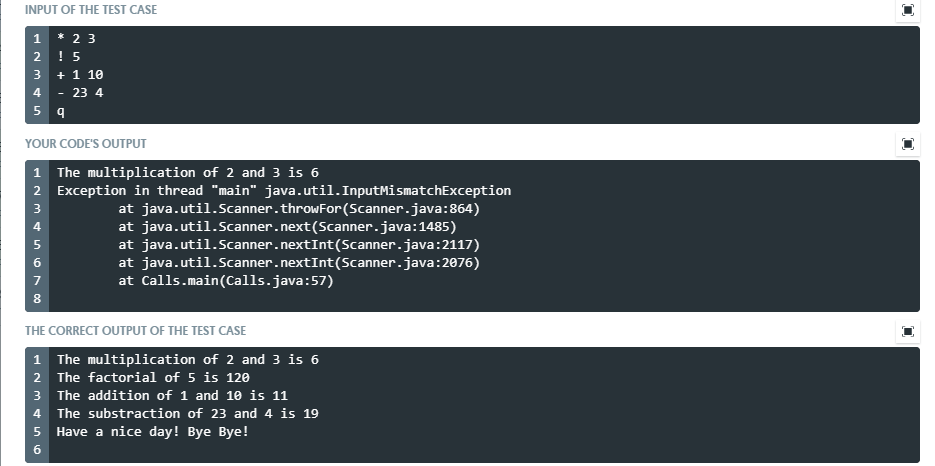 Solved Challenge 2 - Call the methods This program requires | Chegg.com