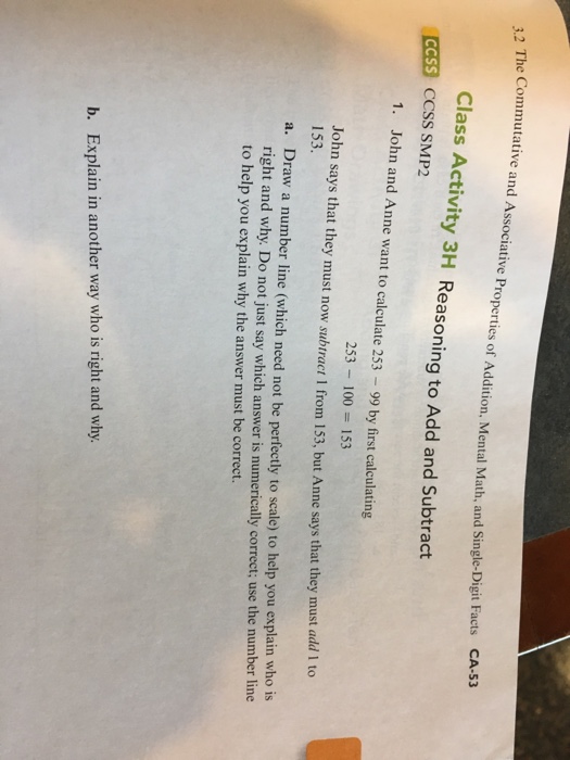 Solved 3.2 The Commutative and Associative Properties of | Chegg.com