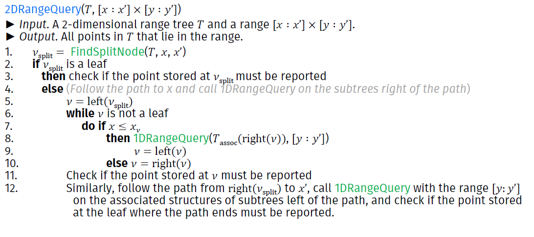 Solved 1) (NEED DRAWINGS) A) Draw the 2D range tree from the | Chegg.com