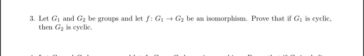Solved 3. Let G1 and G2 be groups and let f:G1→G2 be an | Chegg.com