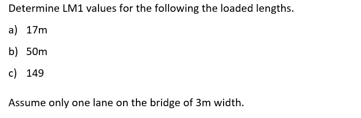 Solved Determine LM1 values for the following the loaded | Chegg.com