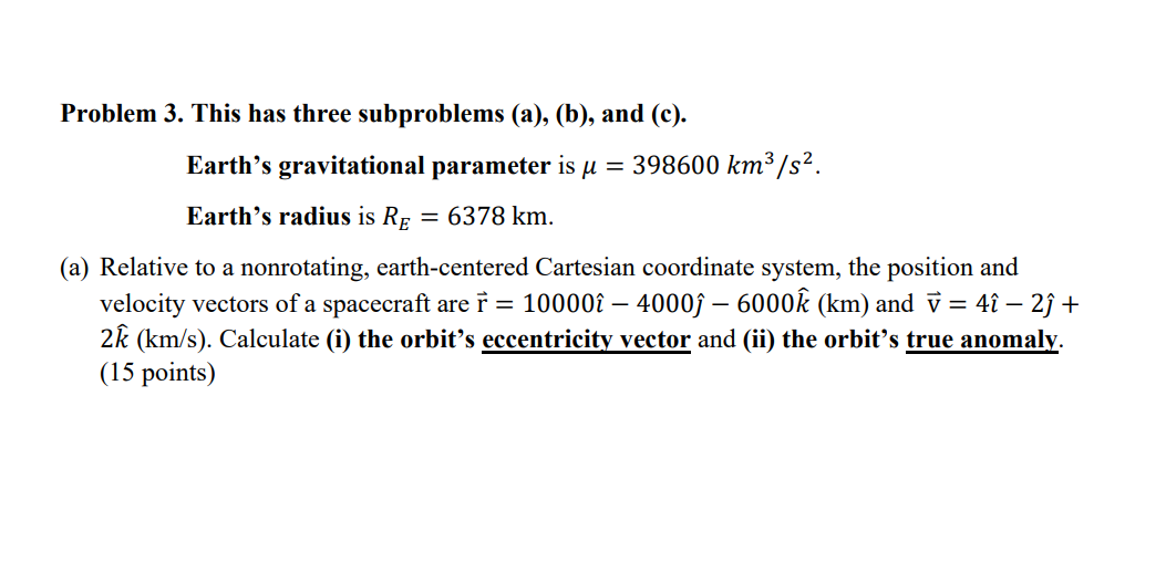 Problem 3. This has three subproblems (a), (b), and | Chegg.com