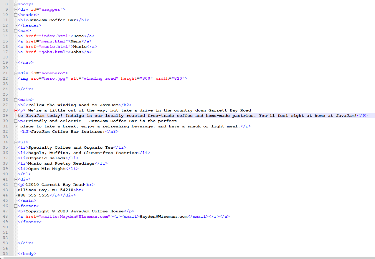 Solved Need help with my web programming class. Here are | Chegg.com