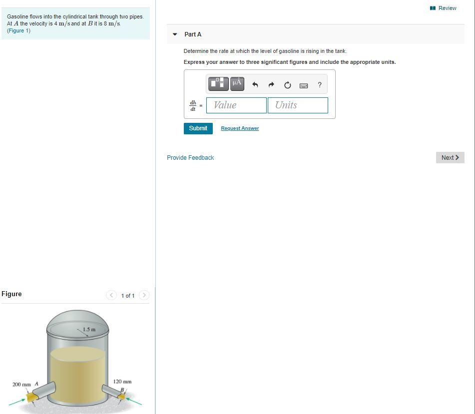 Solved A Review Consider the duct shown in (Figure 1). Part | Chegg.com