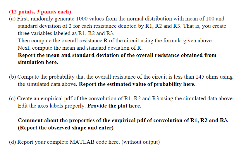 Solved Problem 5: Use MATLAB to do this problem. Consider an | Chegg.com
