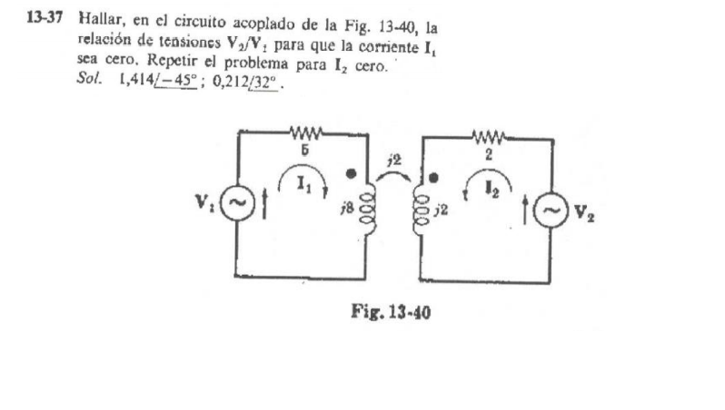 Solved 13-20 Two coupled coils have N1=100 and N2= 800 | Chegg.com