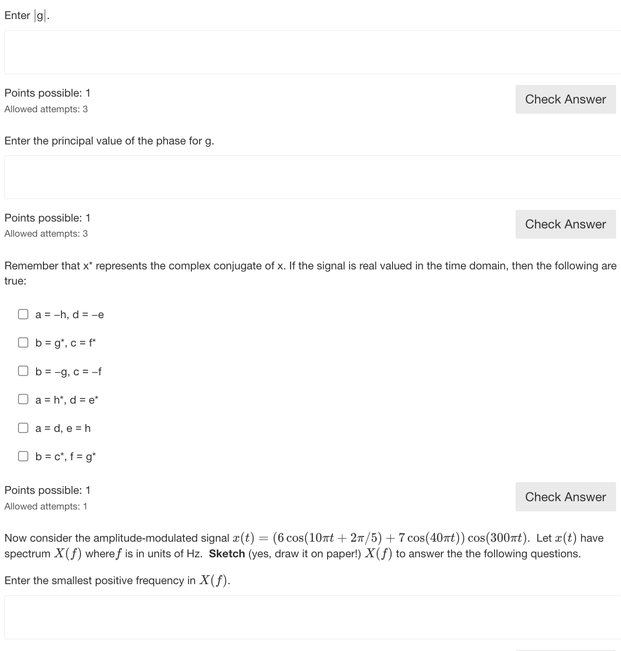 Solved The figure below shows the spectrum of a | Chegg.com