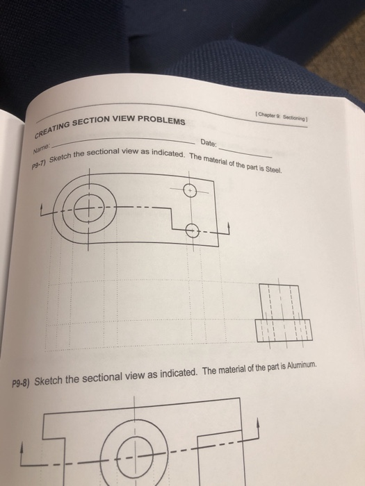 SECTION A-A SECTION CC sectional view as indicated. | Chegg.com