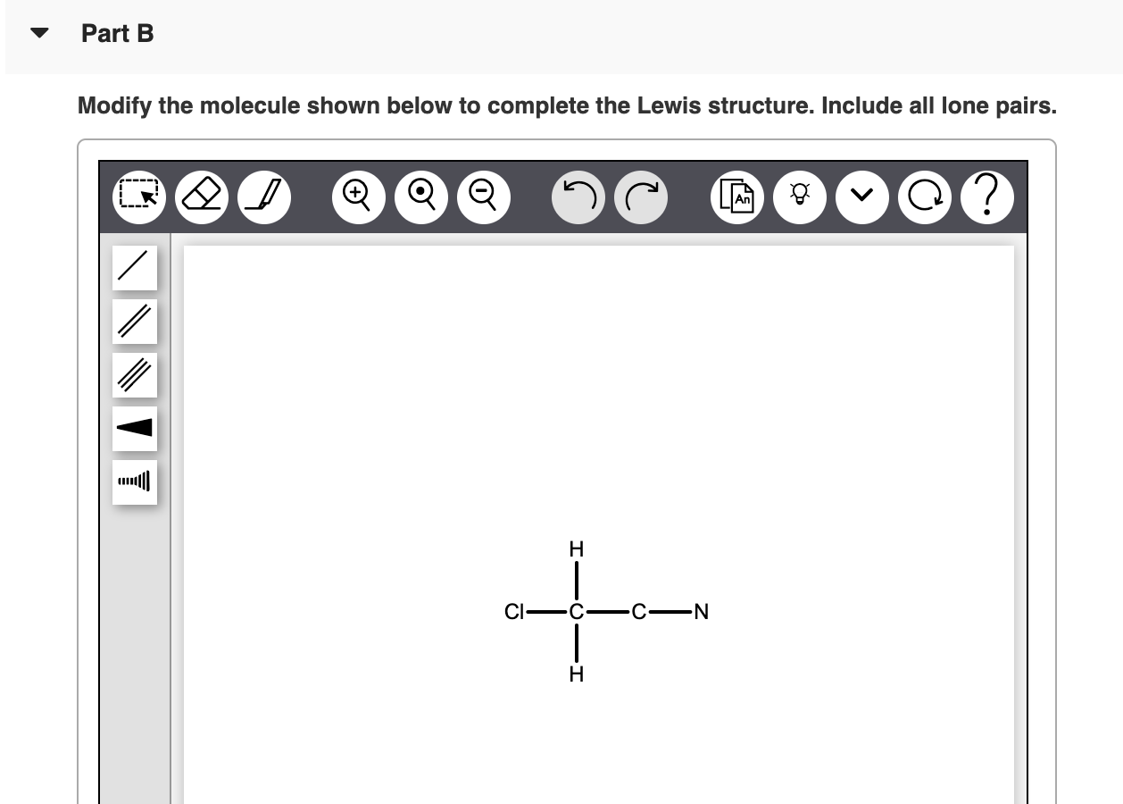 Solved Complete the Lewis structure for each of the | Chegg.com