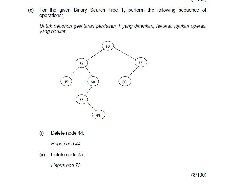 Solved 4 A Assume The Following Struct Definition Of Node
