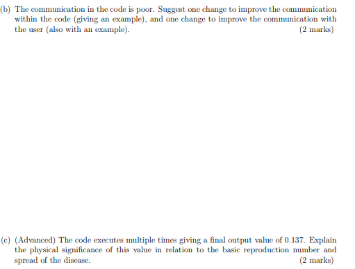 6. The basic reproduction number, Ro, is defined as | Chegg.com