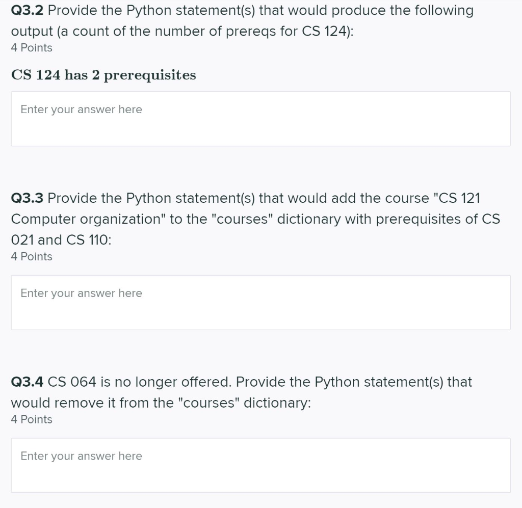 Solved Q3 Predict statement || 20 Points Instructions: For | Chegg.com