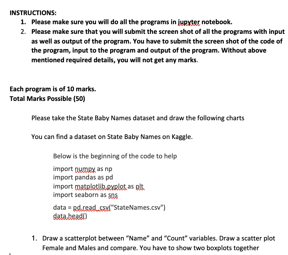 Solved INSTRUCTIONS: 1. Please make sure you will do all the | Chegg.com