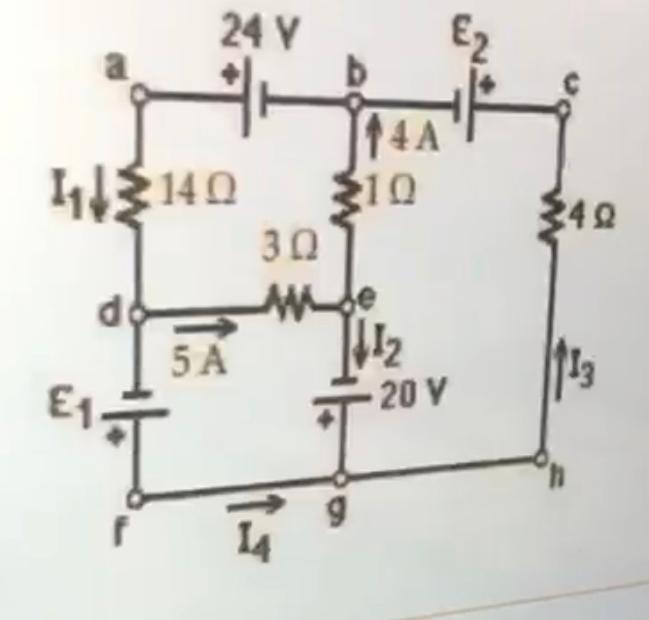 Solved A multiloop circuit is given. It is not necessary to | Chegg.com