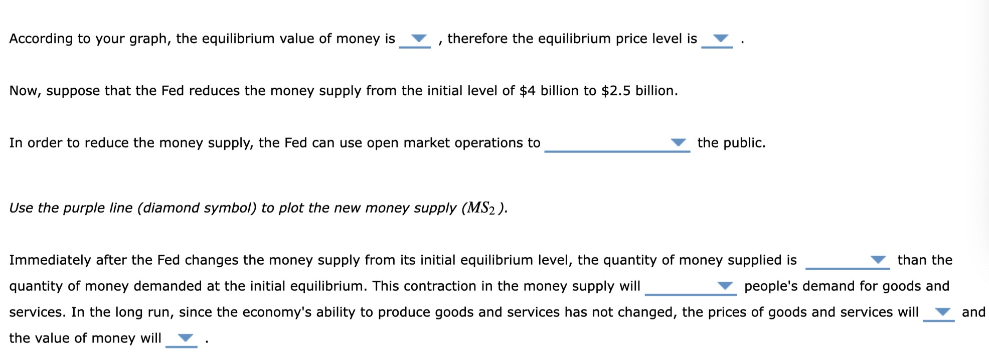 Solved According to your graph, the equilibrium value of | Chegg.com