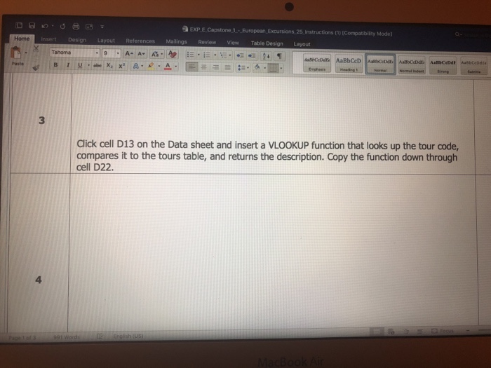 Solved EXPE Capstone-t-European-Excursions_25-instructions | Chegg.com