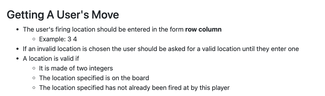 Solved Files to submit - A zipfile named battleship.zip that | Chegg.com