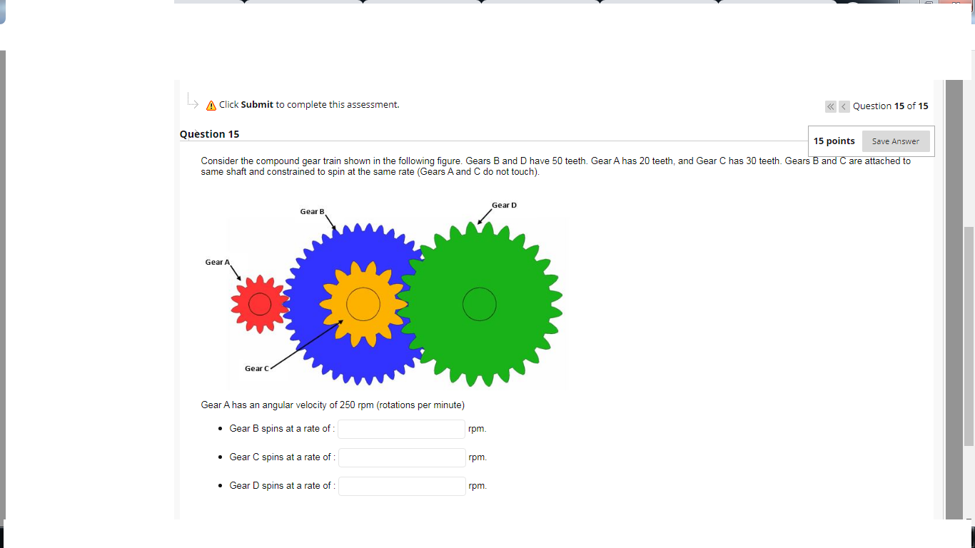 Solved A Click Submit to complete this assessment.