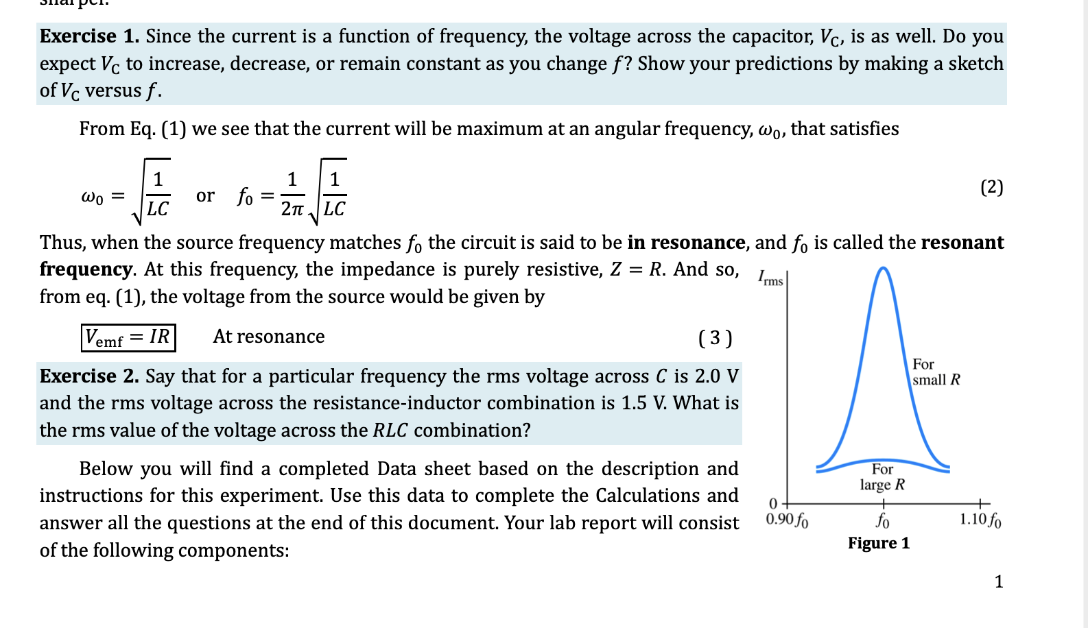 Solved 5 QUESTIONS Consider an ac circuit similar to the one | Chegg.com