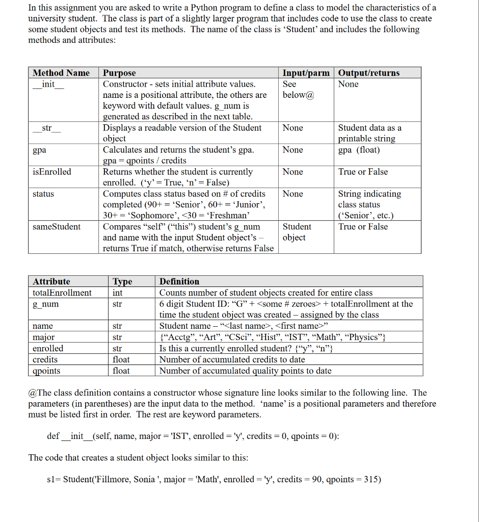 Solved In this assignment you are asked to write a Python | Chegg.com