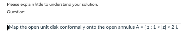 Solved Please explain little to understand your solution. | Chegg.com