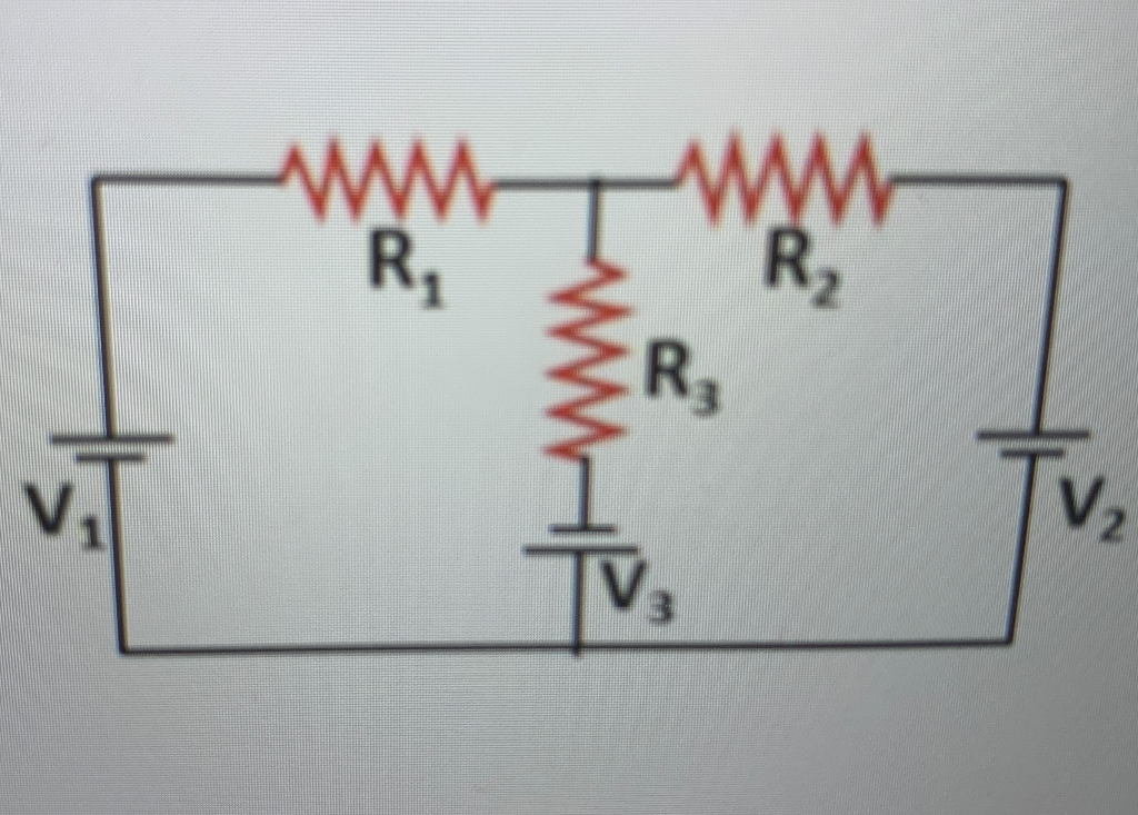 Solved Find the current in the R3 resistor in the | Chegg.com