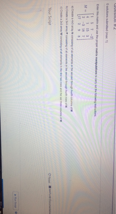 Solved EGR 140 B > Worksheet: Arrays Question #1 1) Your | Chegg.com