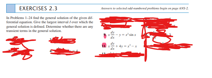 Solved Answers to selected odd-numbered problems begin on | Chegg.com