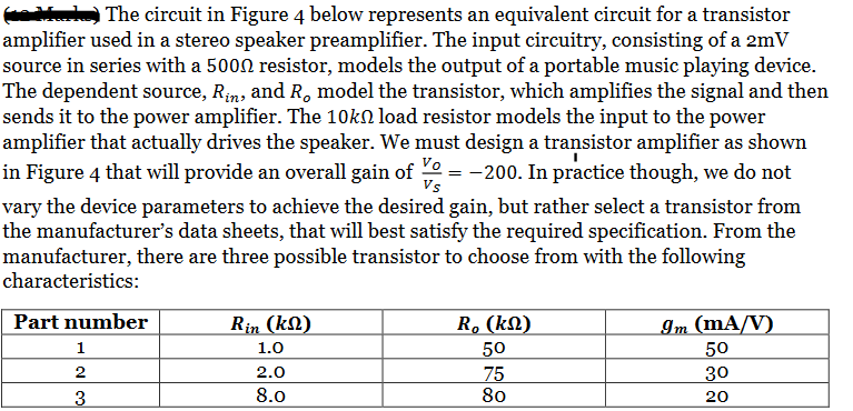 rigure 4.The circuit in Figure 4 below represents an | Chegg.com