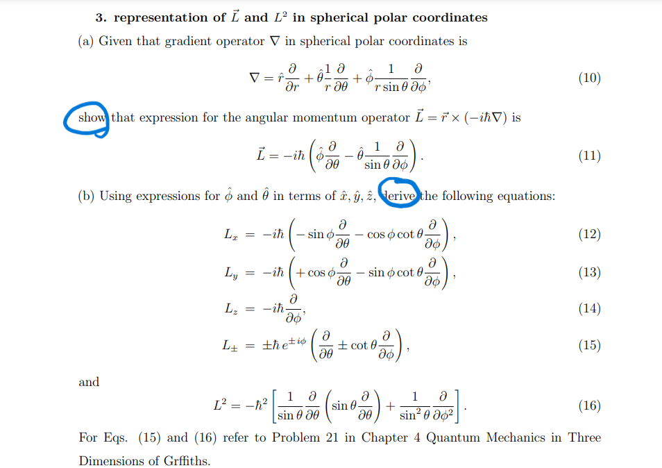 Solved 1 Commutator Relations For Angular Momentum