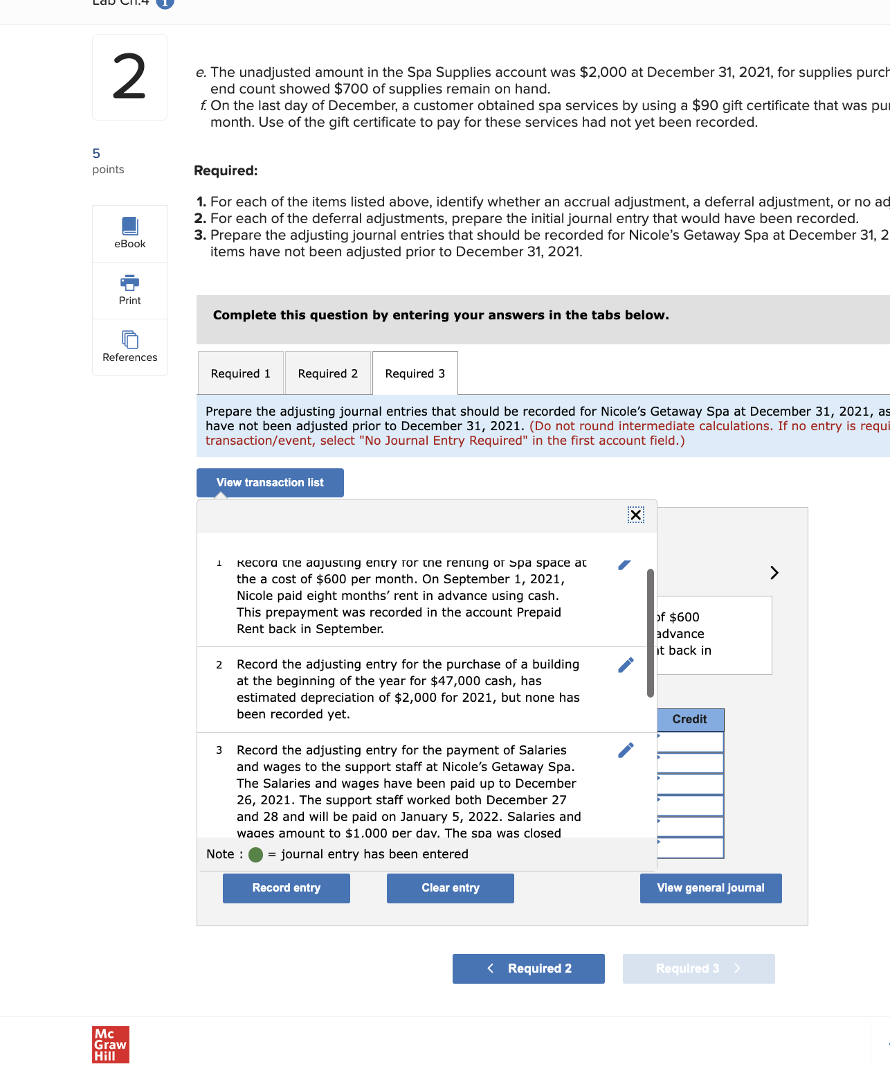 Solved Assume it is now December 31, 2021, and Nicole has | Chegg.com