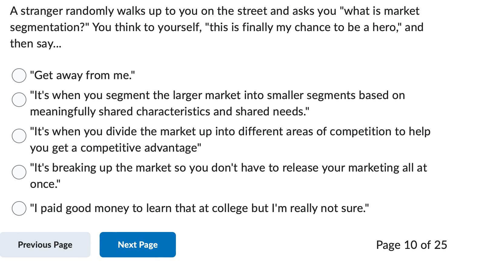 Solved A stranger randomly walks up to you on the street and | Chegg.com