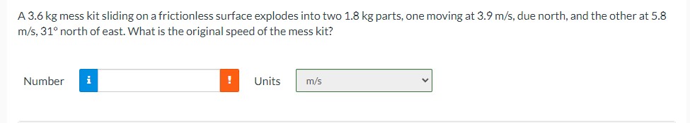 Solved A \\( 3.6 \\mathrm{~kg} \\) mess kit sliding on a | Chegg.com