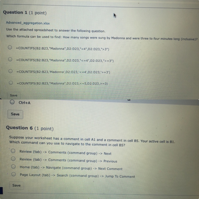 Solved Use the attached spreadsheet to answer the following | Chegg.com
