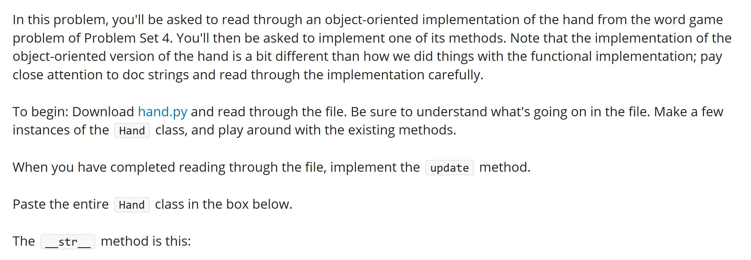 Solved In this problem, you'll be asked to read through an | Chegg.com
